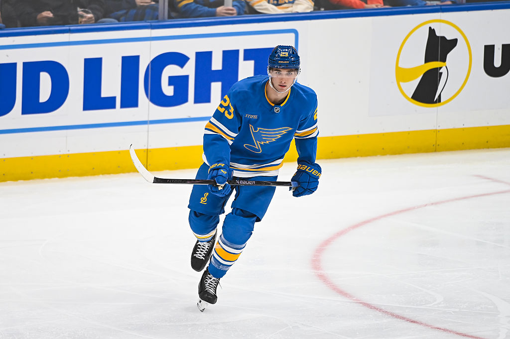 -20 in 27 games: It’s been awful for Logan Mailloux in St. Louis