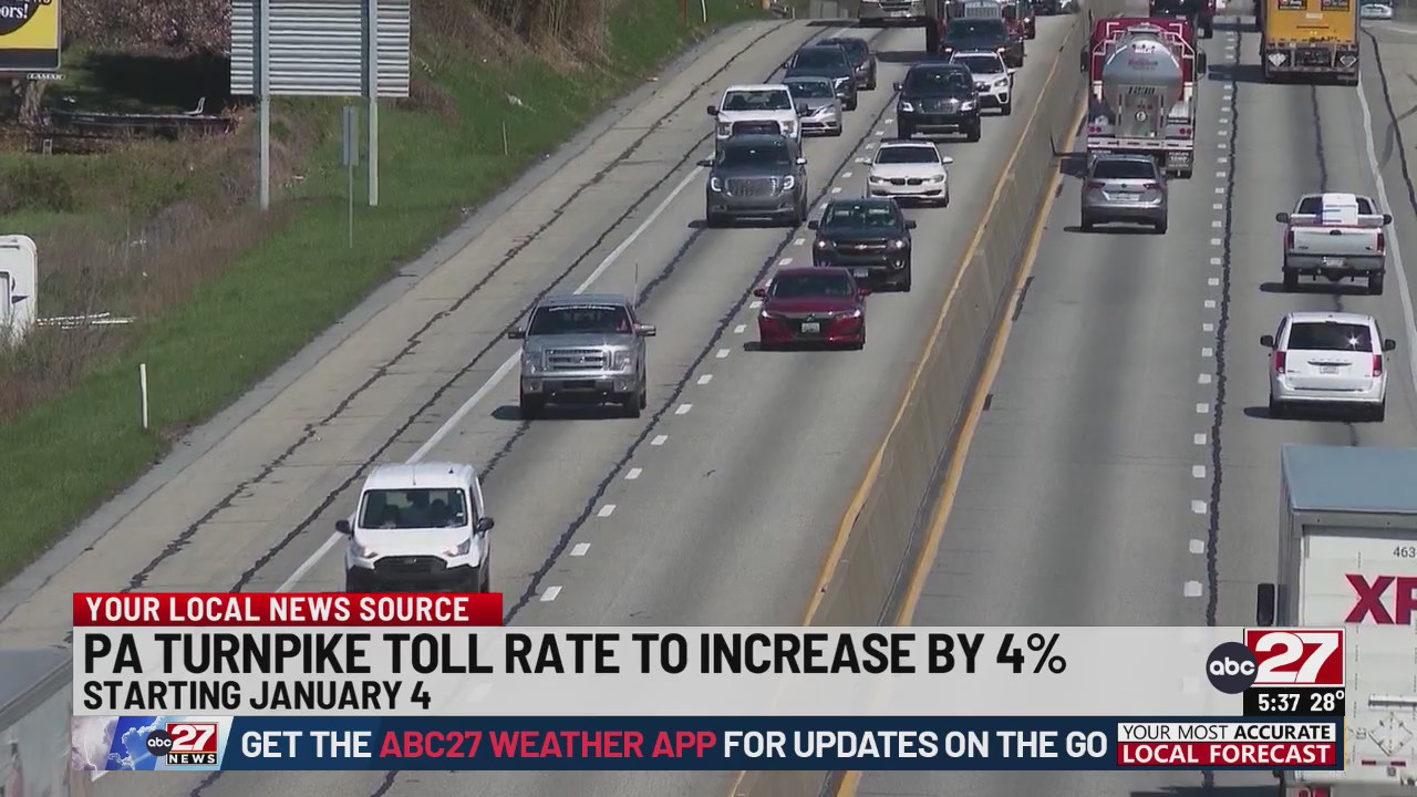 Changes coming to PA Turnpike toll rates