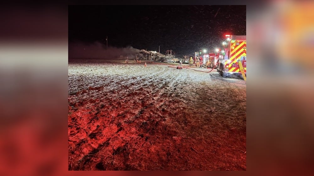 $100,000 in damages, animals trapped inside after barn fire in ...