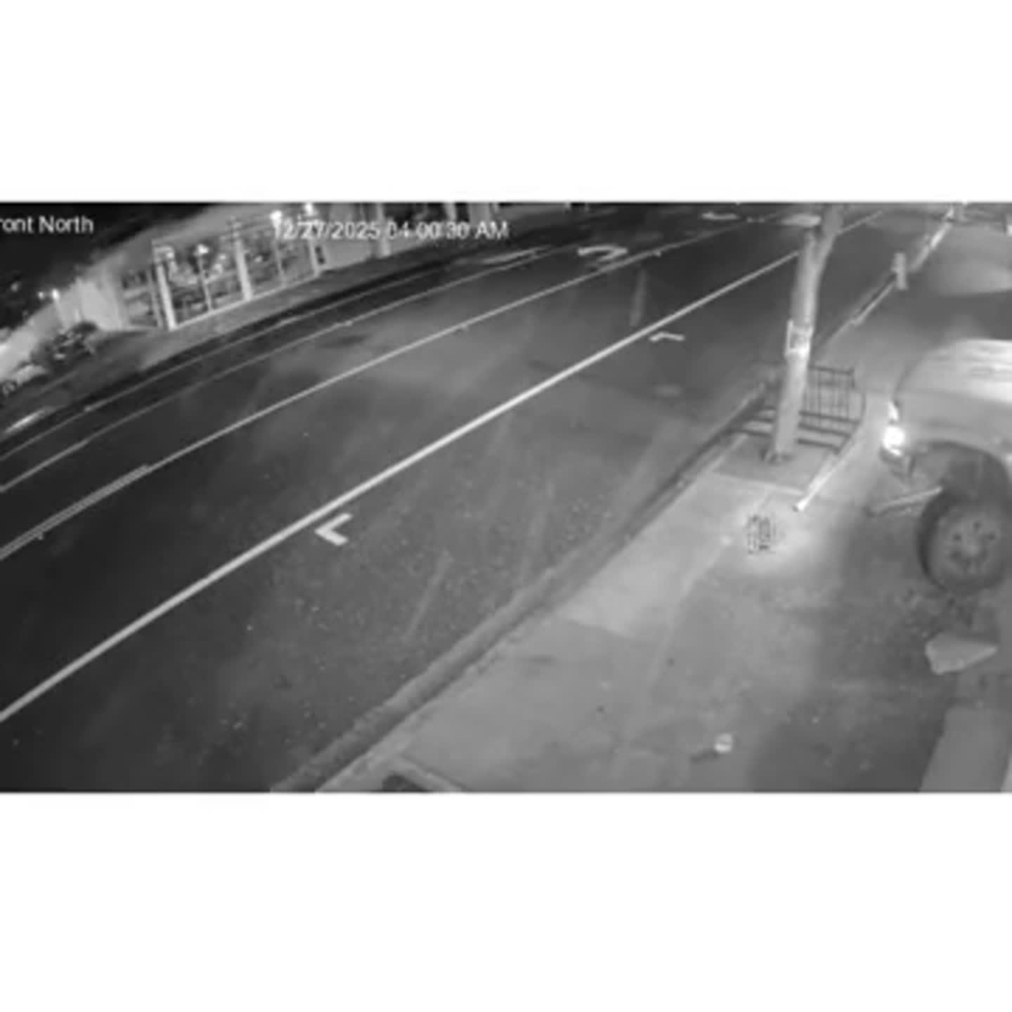 Video: Suspect flees after backing truck into window of SLO bike shop