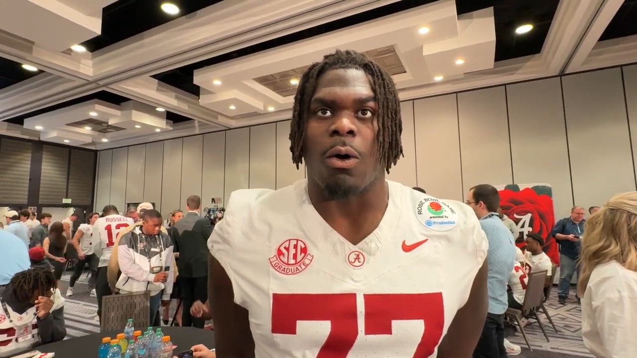 Alabama OL Jaeden Roberts