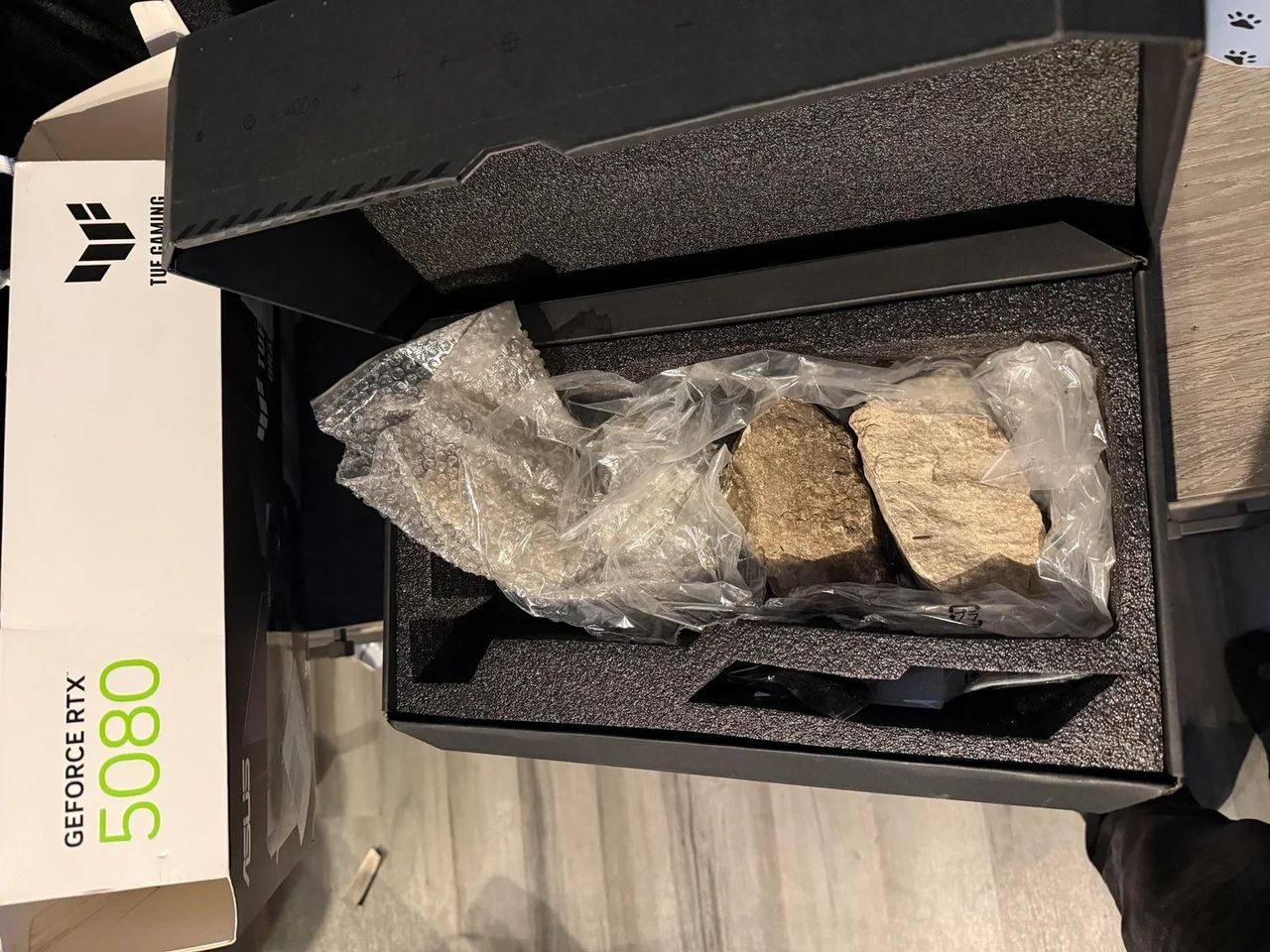 Unlucky RTX 5080 buyer who received rocks made whole after month-long ...