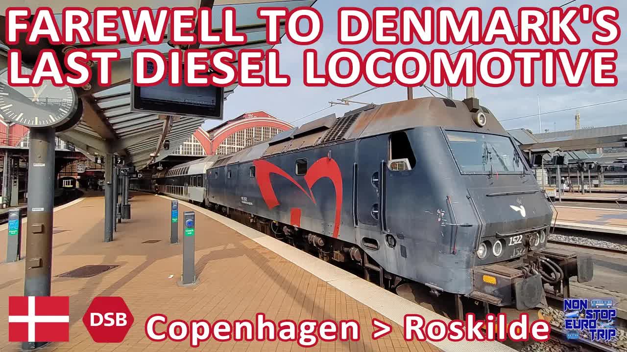 Farewell to Denmark's last diesel locomotive: DSB 'ME' class review ...
