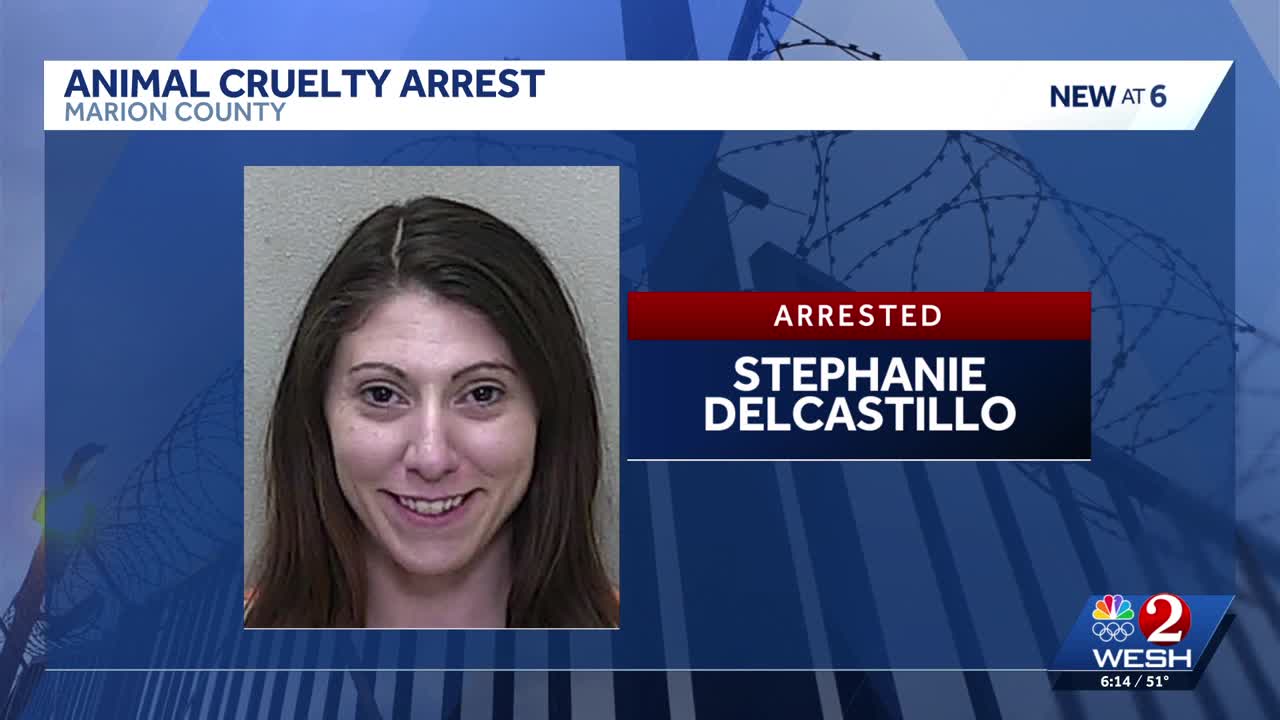 Florida woman faces two animal abuse charges after dogs found starving