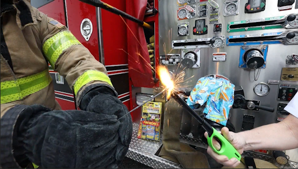 Local fire official discusses firework safety