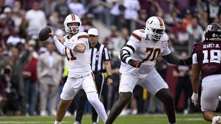 Protecting Carson Beck will be critical for Miami against Ohio State
