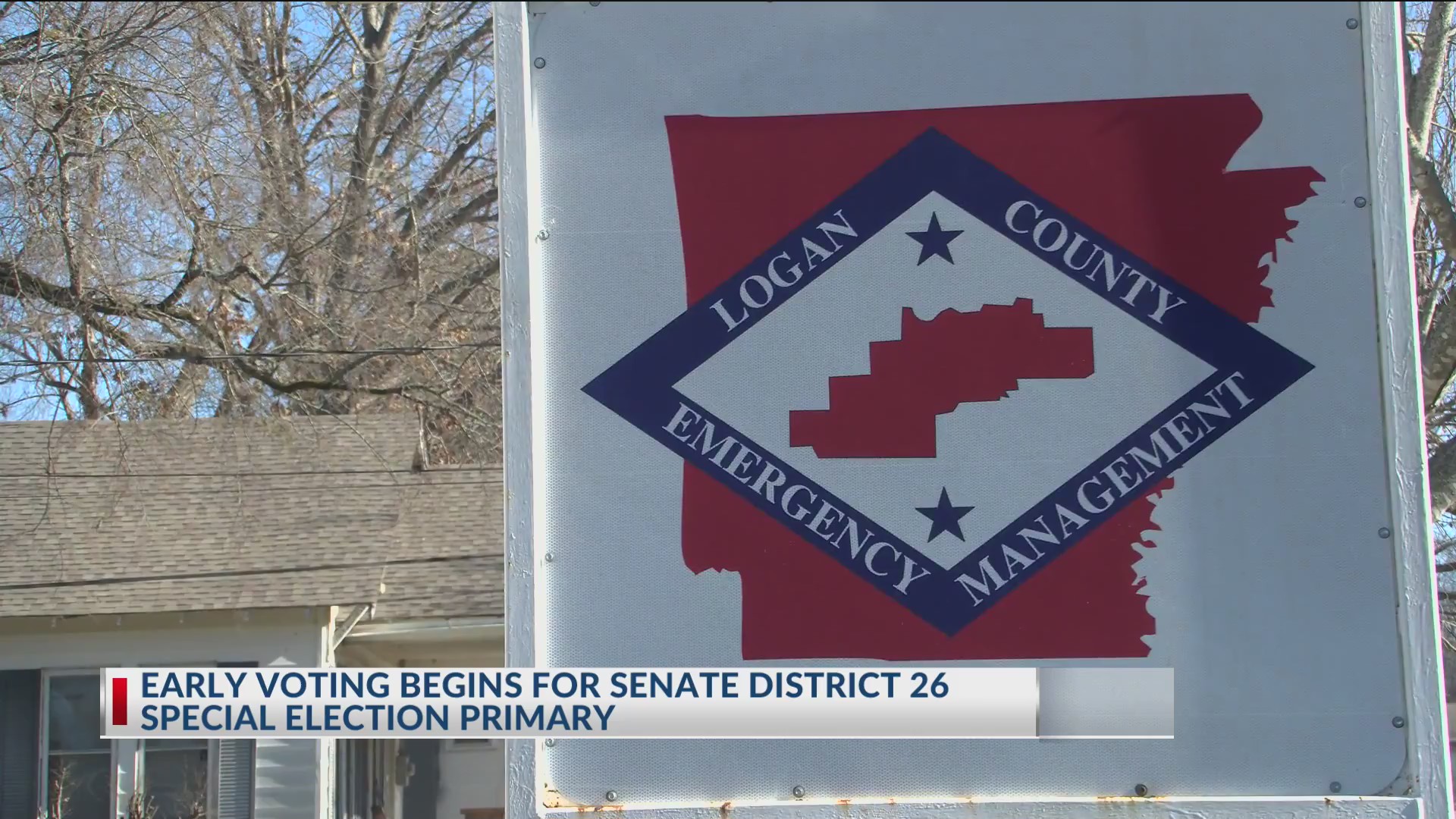 Early voting begins for Senate District 26 special election primary