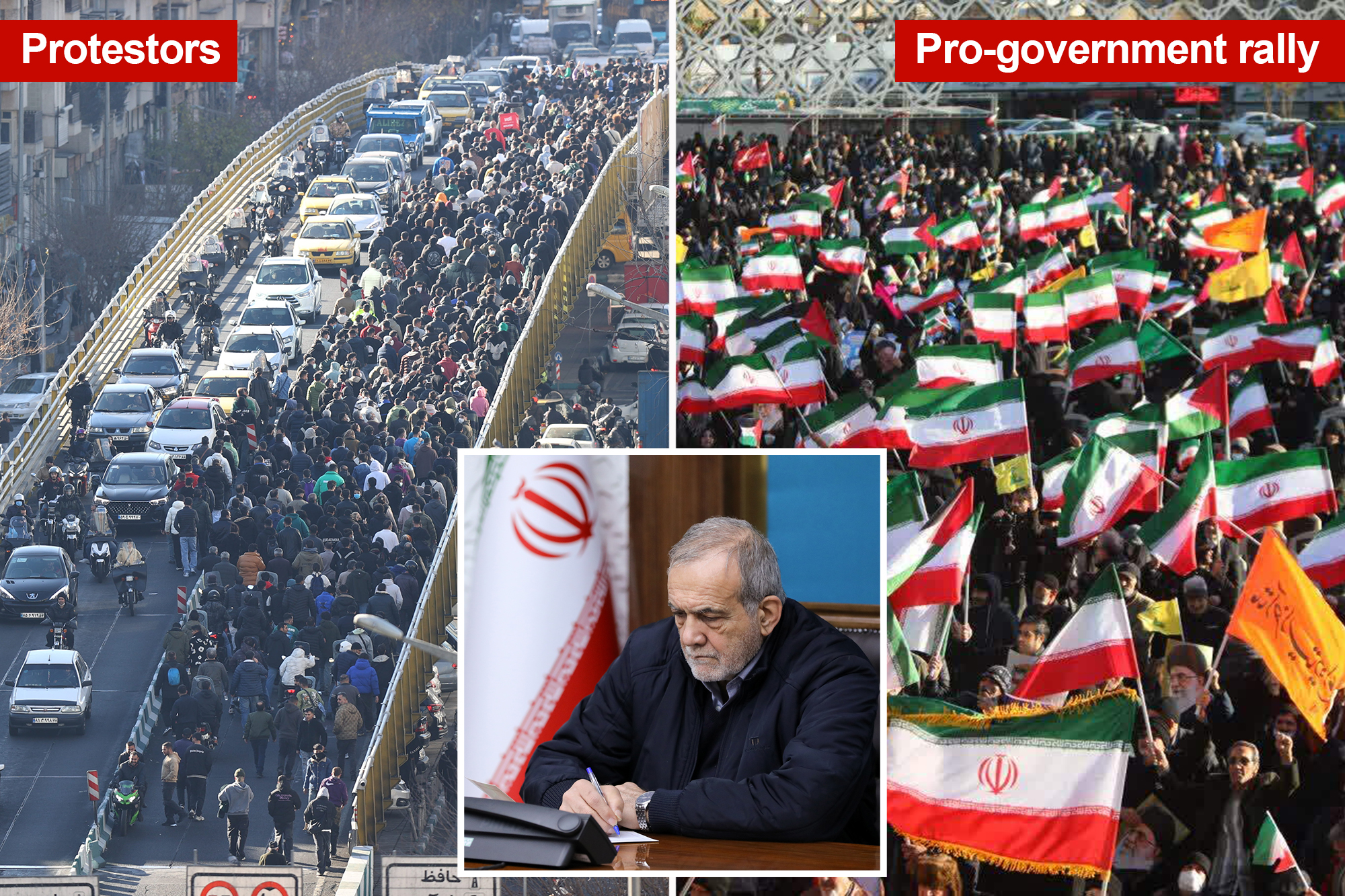 Protests erupt in Iran over nation’s tanking economy as people reach ...