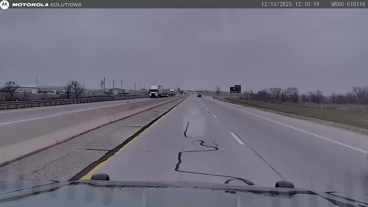 Trooper stops moving car with driver asleep inside