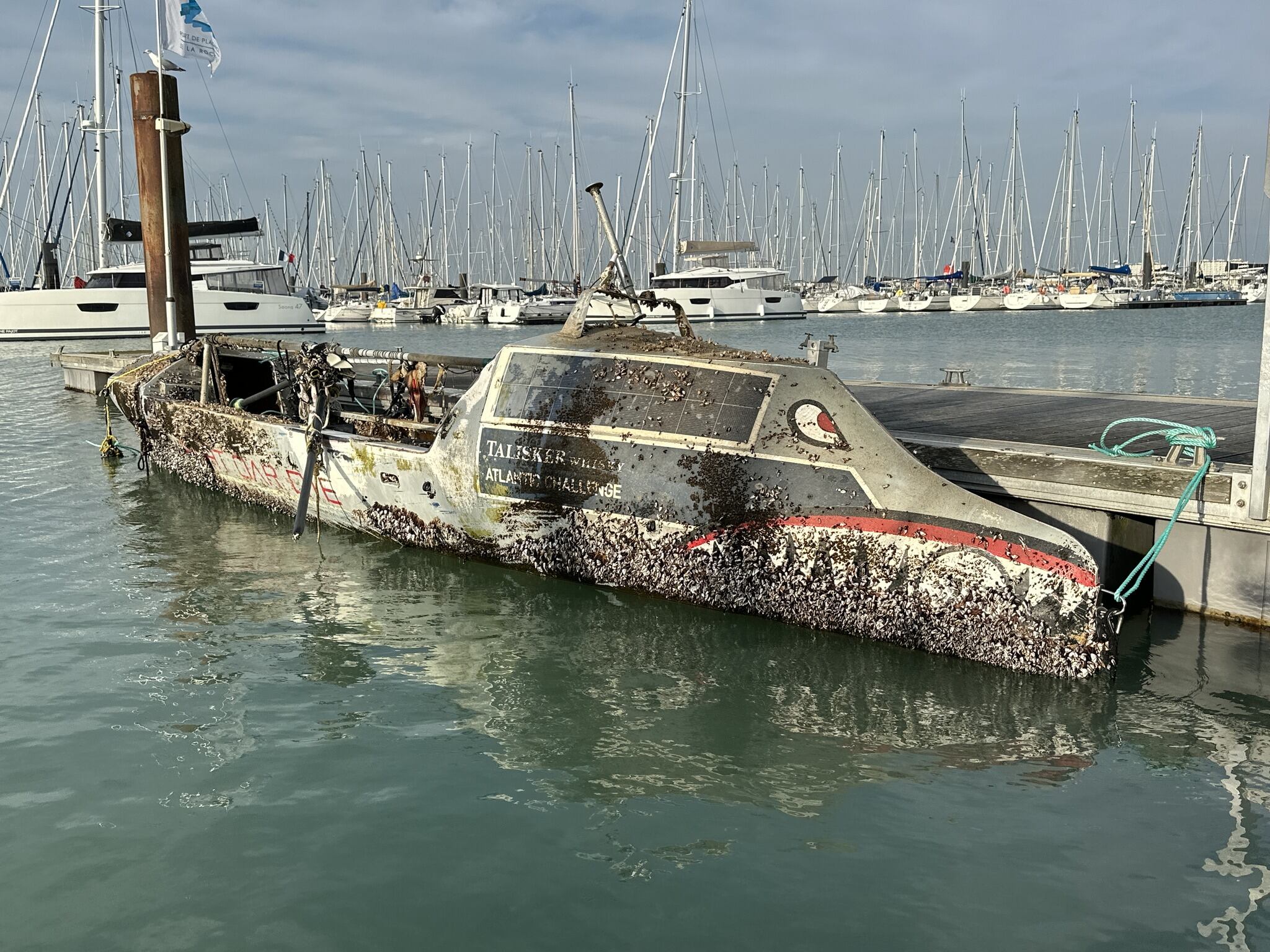 Mobile row team boat found in France after three years lost at sea