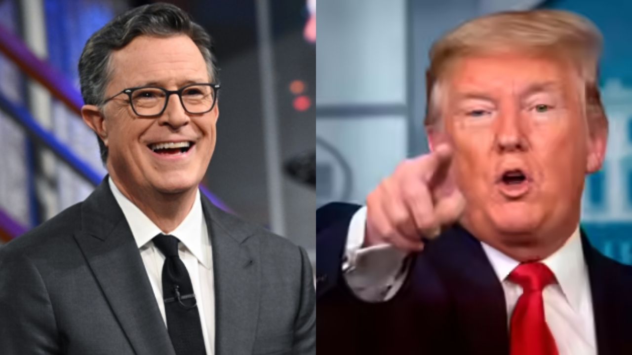 Stephen Colbert calls his Donald Trump body-swap plan a glorious ending