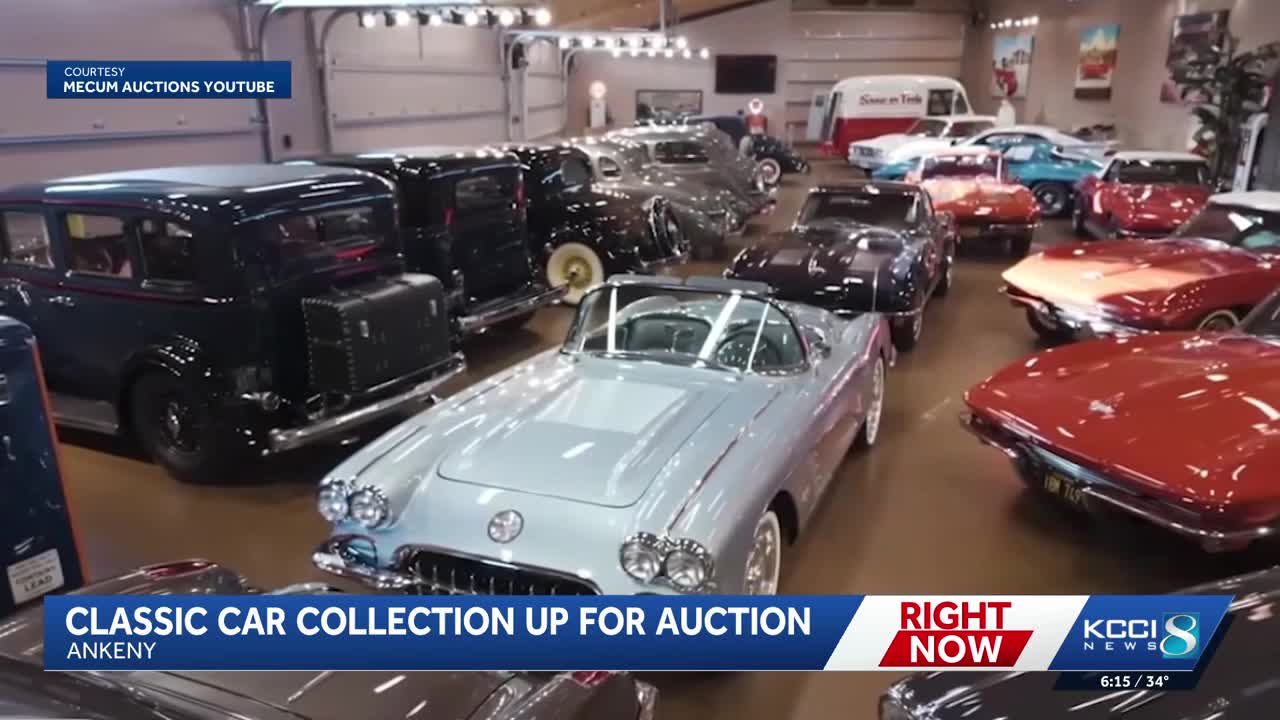 End of an era as Iowa car collector’s hot rods go to auction