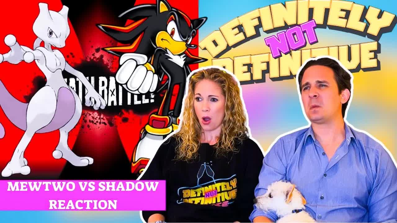 Death Battle Mewtwo vs Shadow reaction | Pokemon vs Sonic