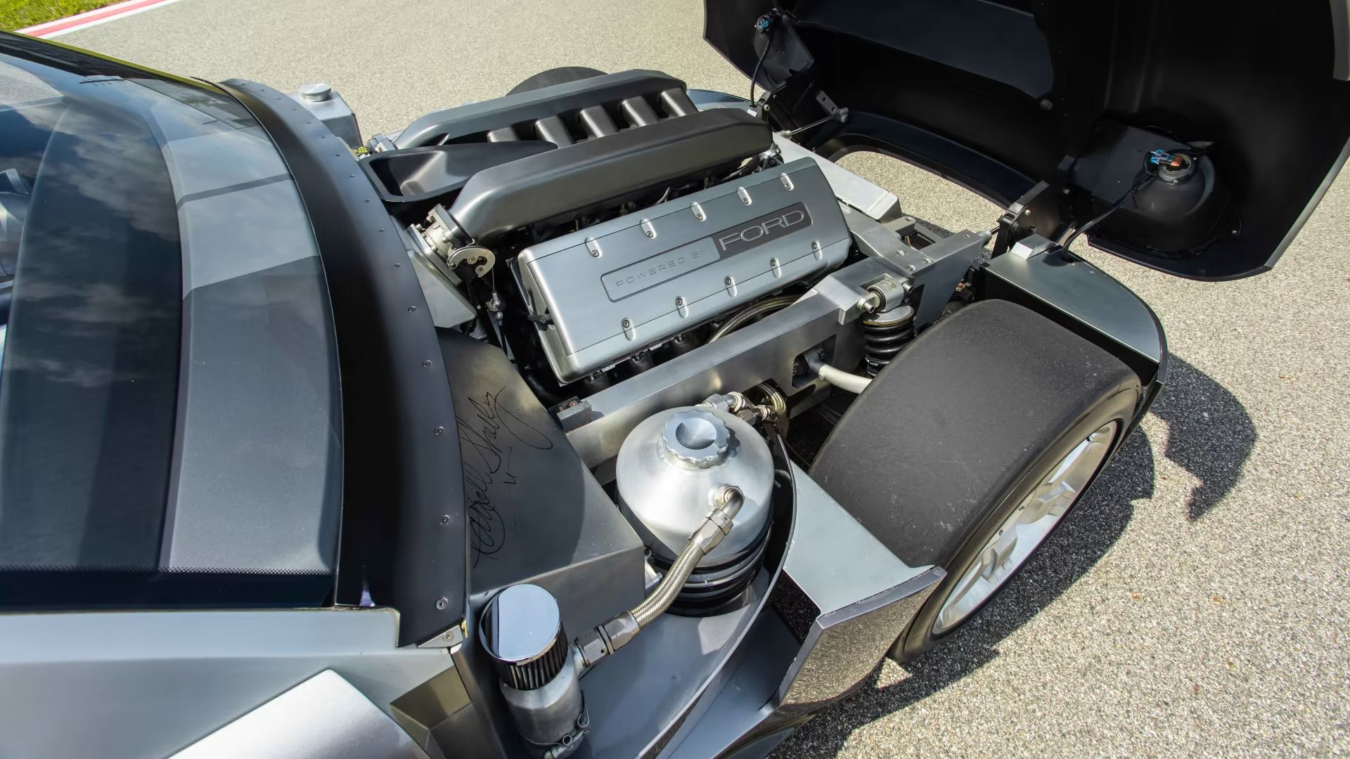 The only Shelby Cobra with a V10 engine wasn’t produced in the 1960s