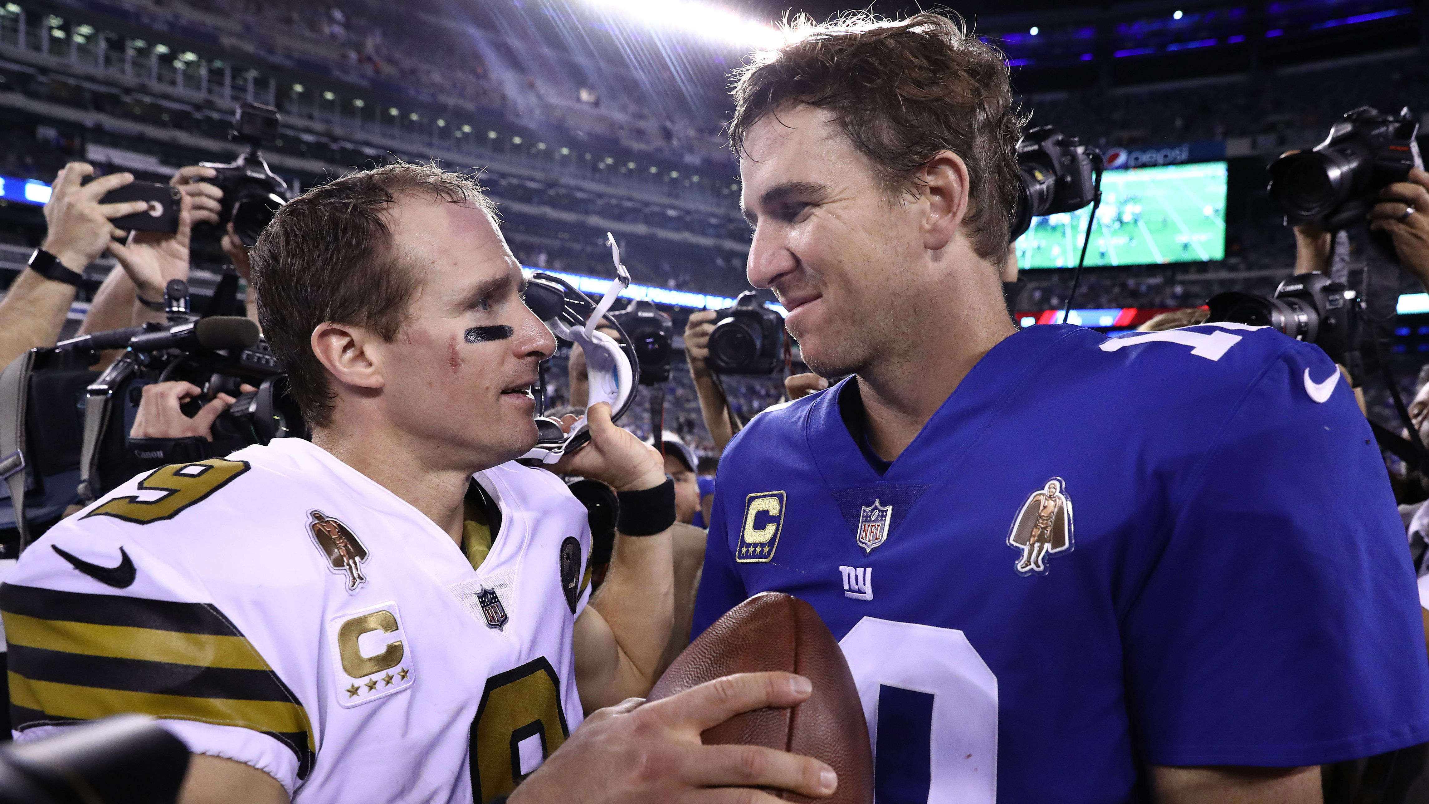 Drew Brees and Eli Manning among 15 finalists for Pro Football Hall of Fame