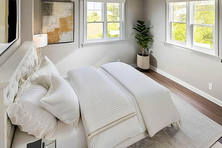 Amazon has a sunlit farmhouse-inspired tiny home with 2 bedrooms and a ...