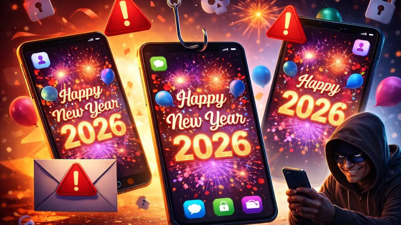 Alert! Happy new year 2026 greeting link scam on WhatsApp, Facebook and ...