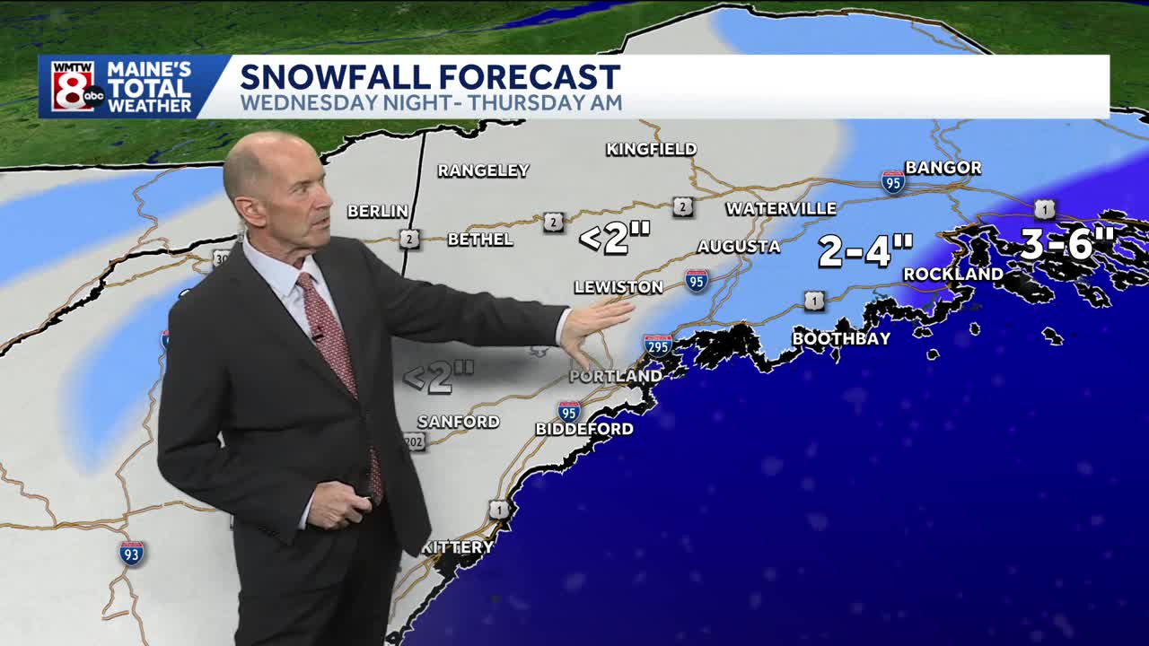 A little light snow to ring in the new year