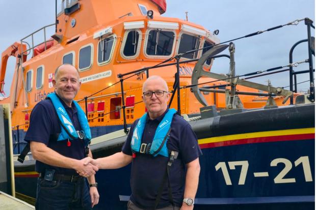 RNLI leader retires after 40 years of service and lifesaving dedication