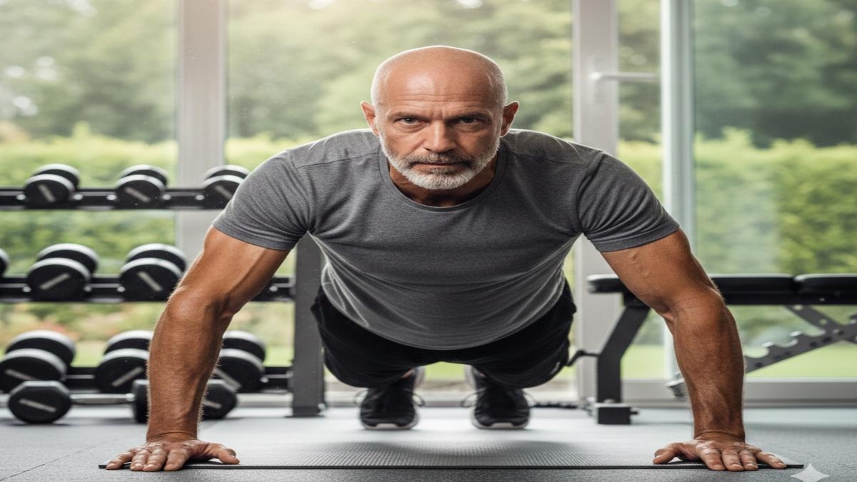 Elite after 55: The push-up test that reveals your true upper-body power