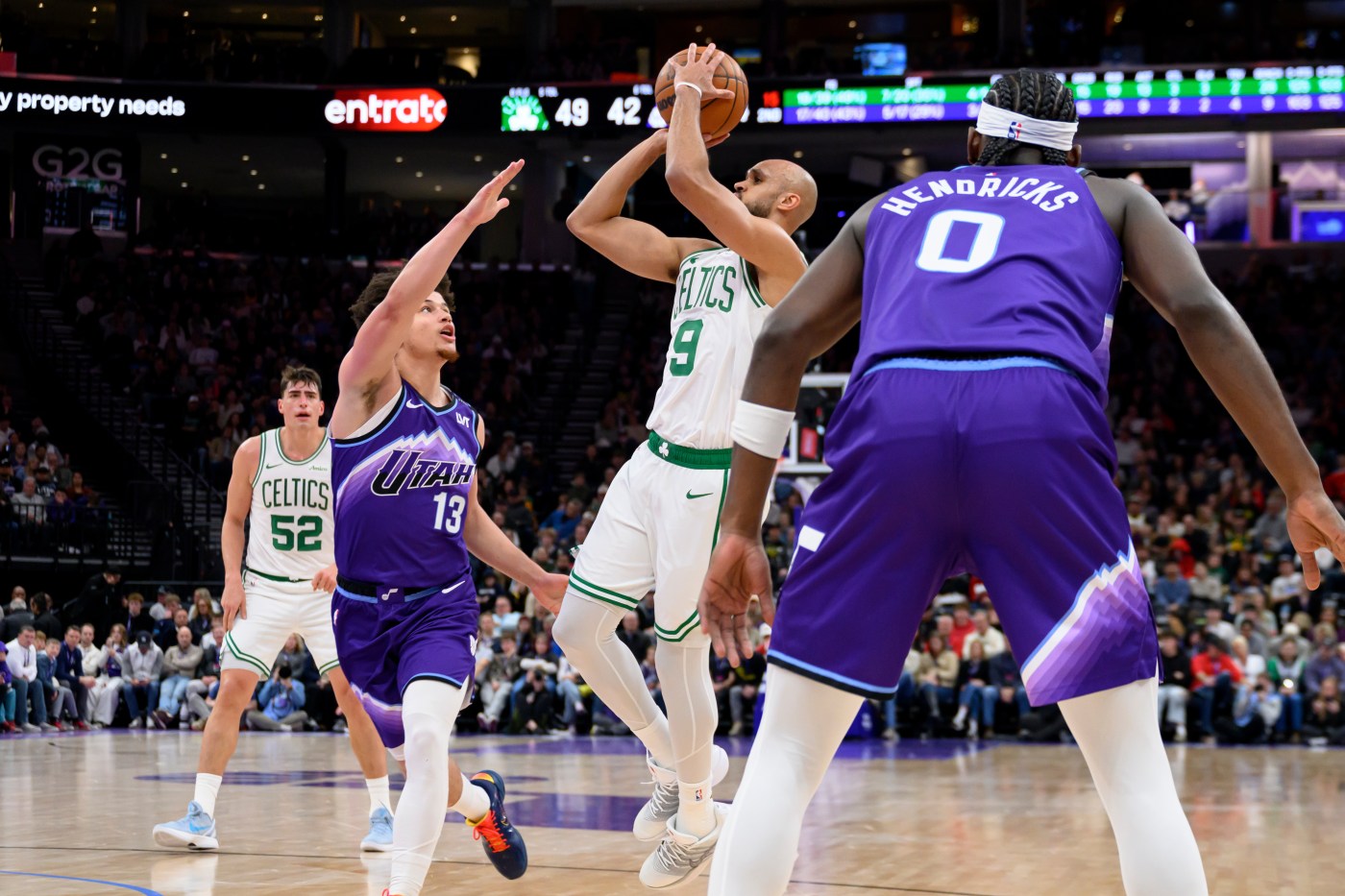 Derrick White’s record-setting block party powers Celtics past Jazz