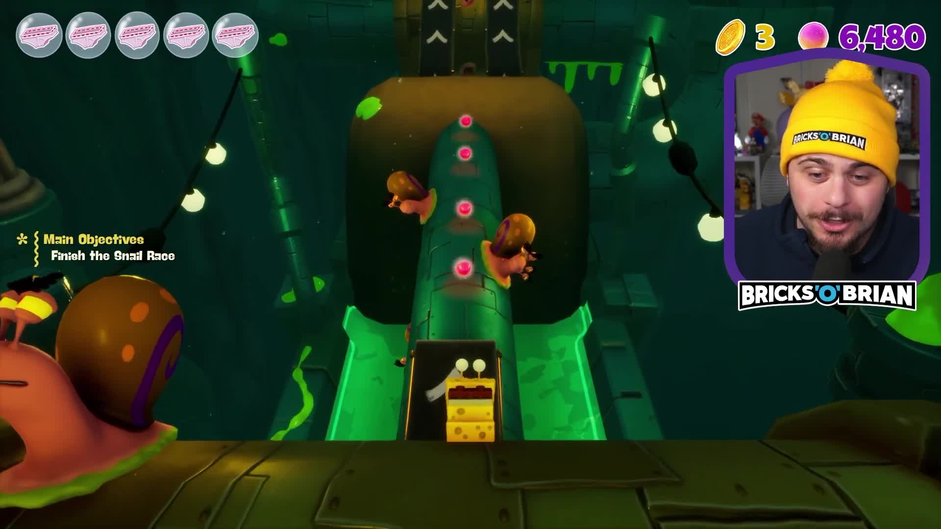 A spooky snail! | SpongeBob SquarePants cosmic shake