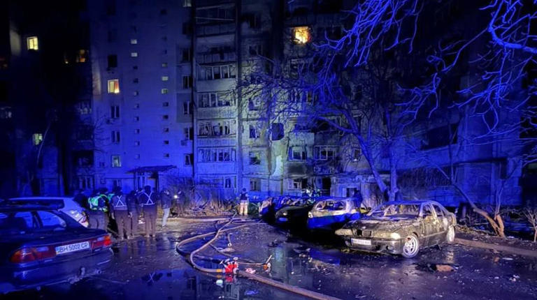 Russian large-scale attack on Odesa: part of city without power and ...