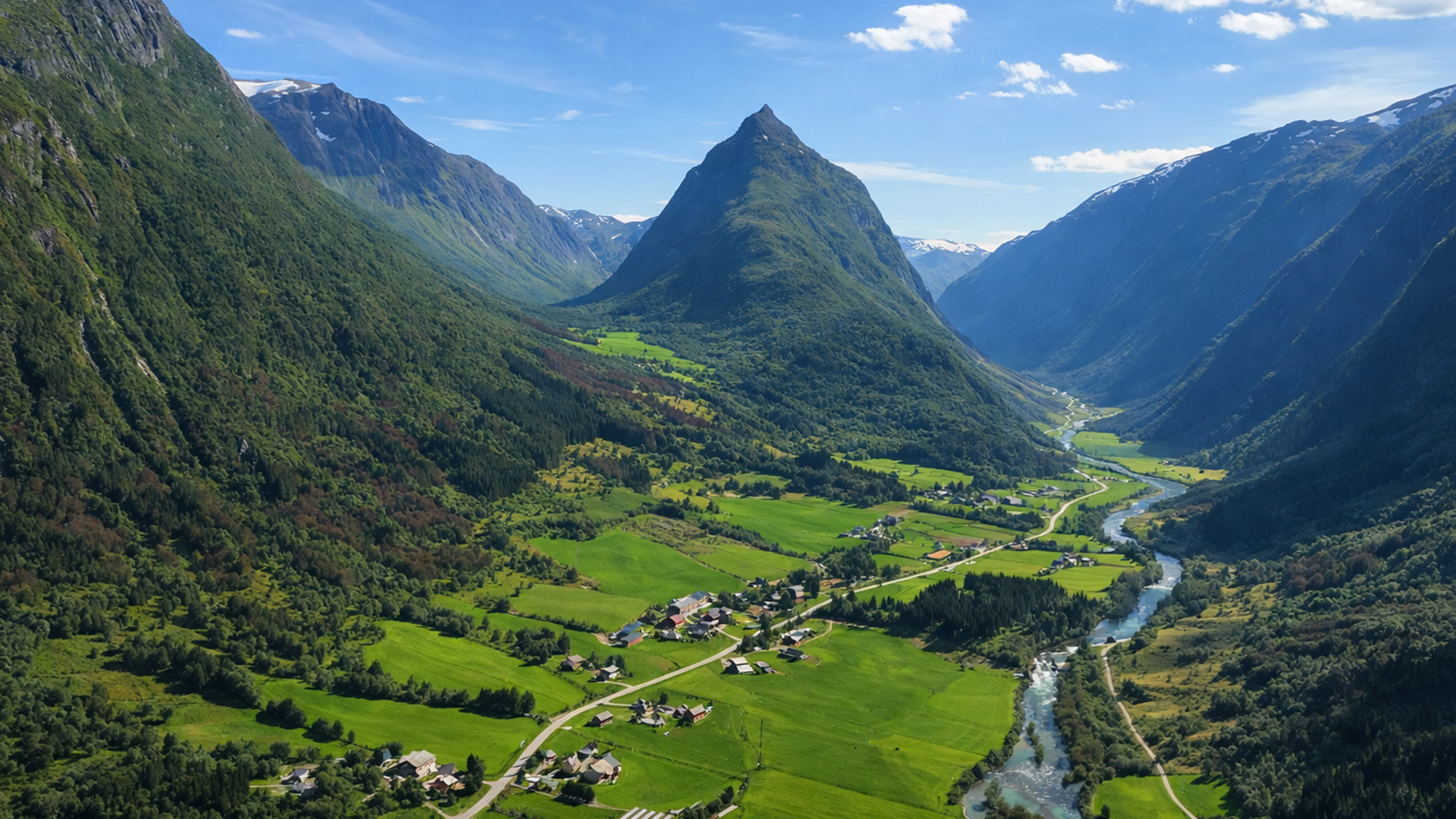 The valley hidden in Norway