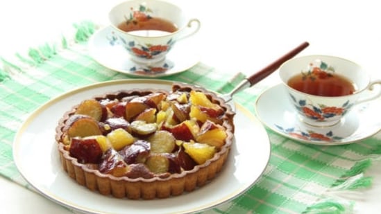 High Fibre Sweet Potato Gulab Jamun Fusion Tart For New Year Eve ...