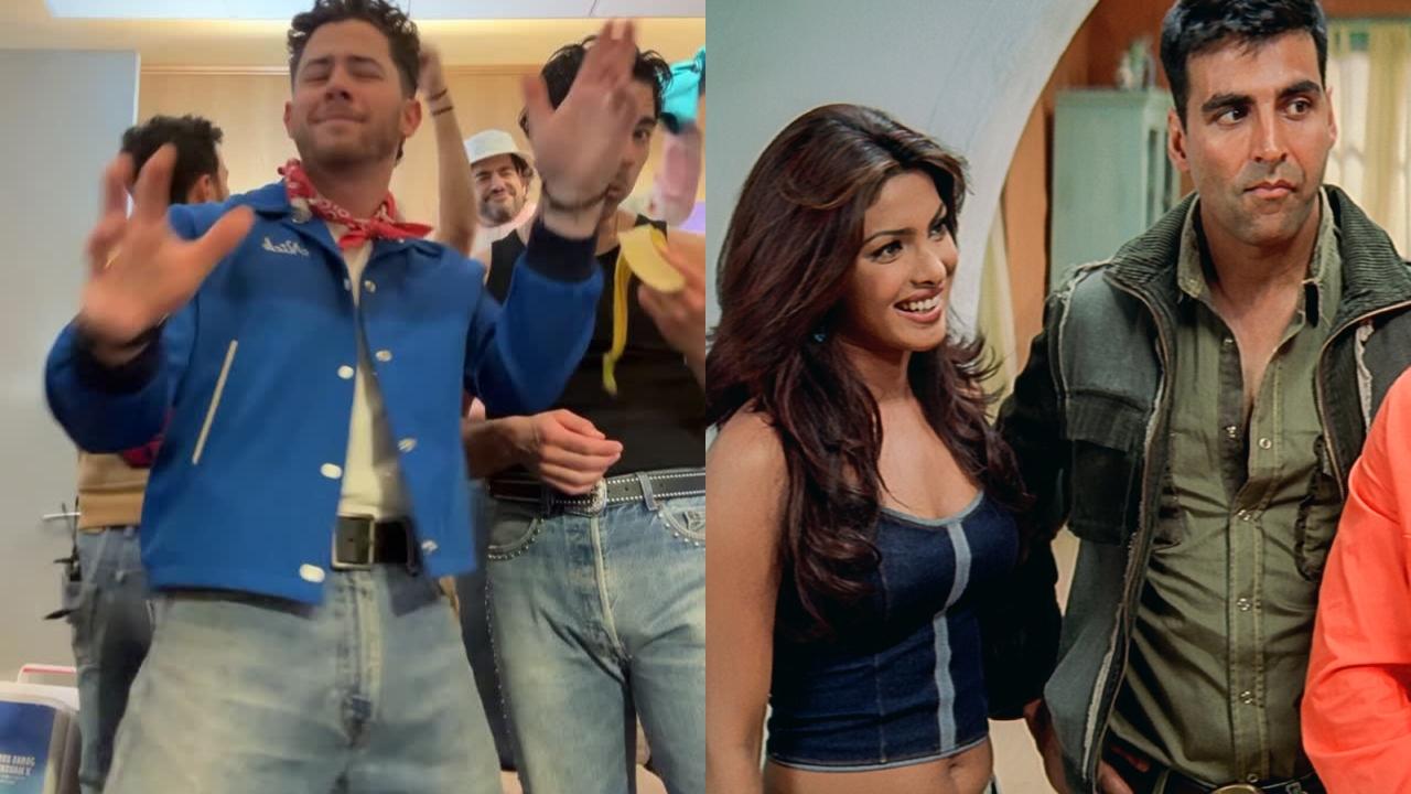 Nick Jonas grooves to Priyanka Chopra’s Mujhse Shaadi Karogi song, fans ...