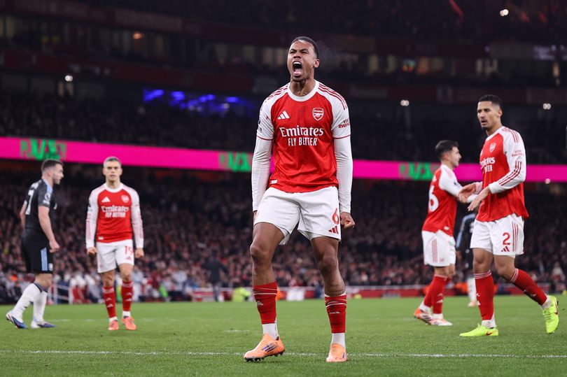 Arsenal's Gabriel mocks Aston Villa star after 4-1 win