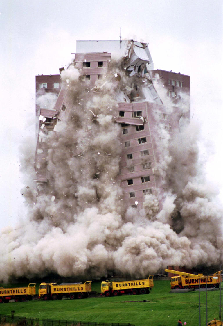 Scotland retro: 41 nostalgic photos capture high-rise life across the ...