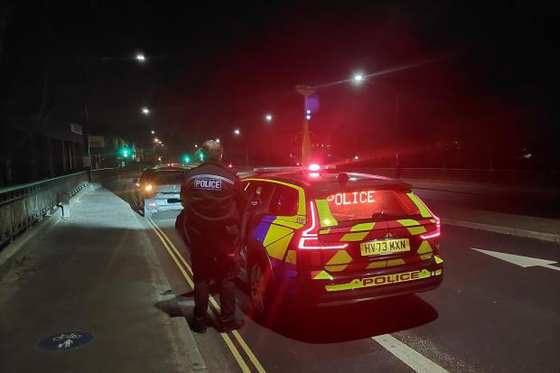 Drug driver arrested with offensive weapons in early morning stop, say ...