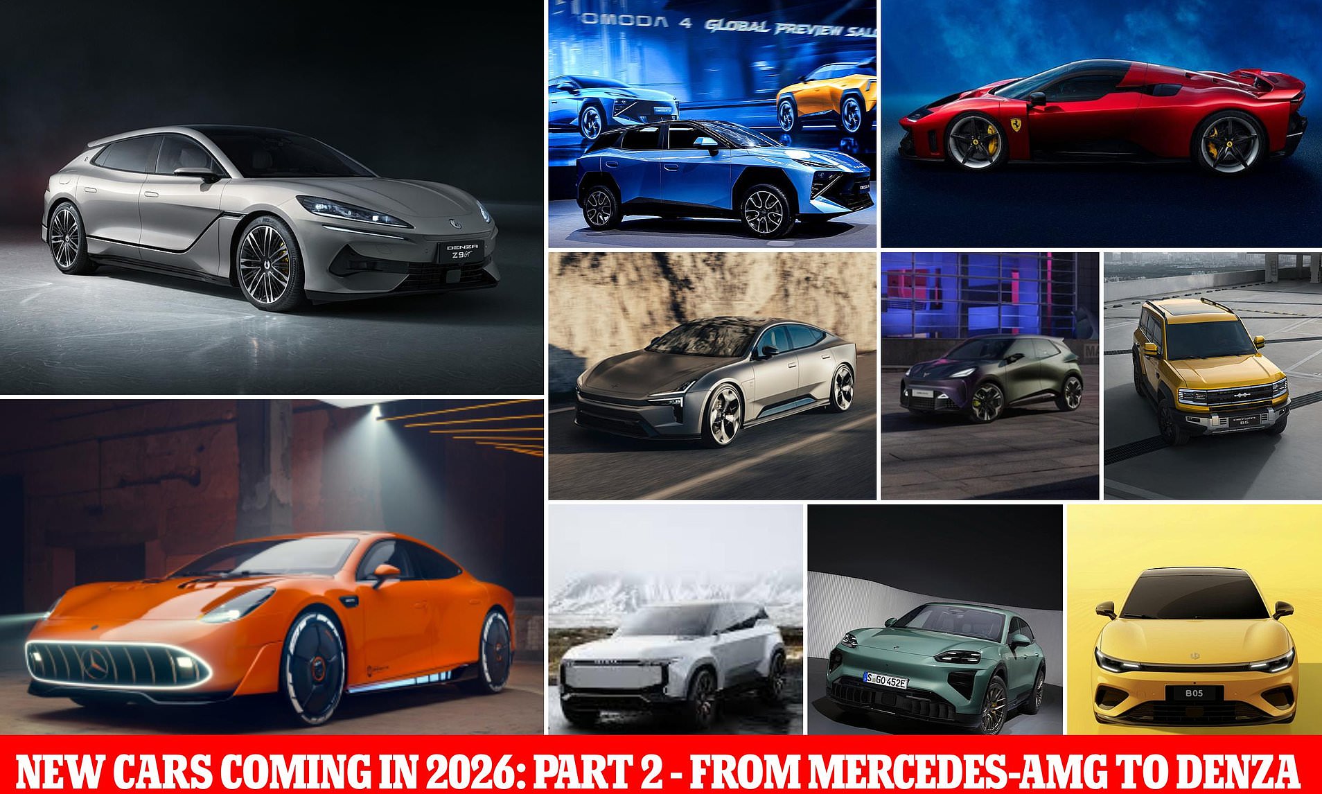 Brand new cars coming in 2026: Our A-Z preview part 2 - from Bentley to ...