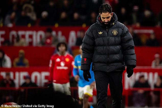 Man United's 1-1 draw with Wolves was reminiscent of Ruben Amorim's ...