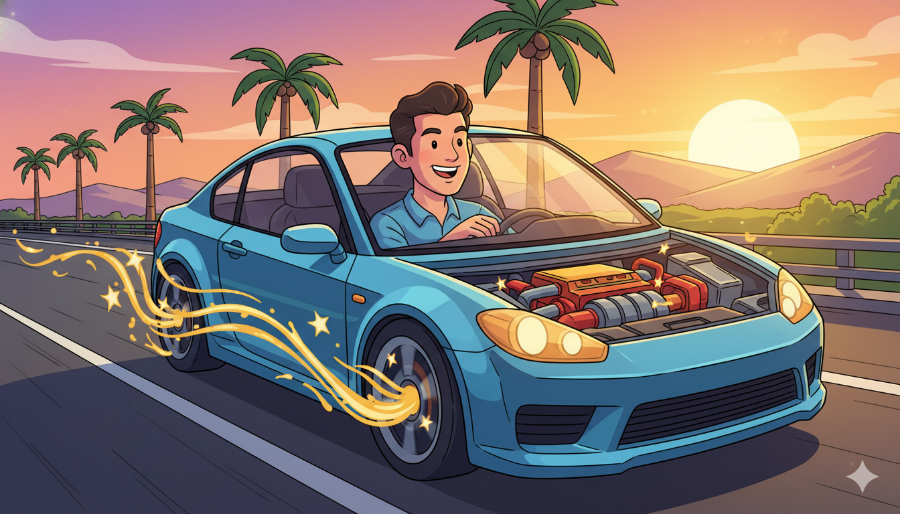 Why your car feels brand-new after an oil change—it's not just in your head