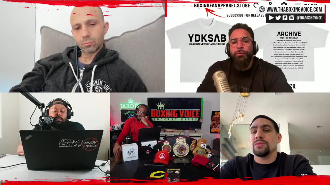 "I got to sign the best fighters & build these guys up!" Danny Garcia ...