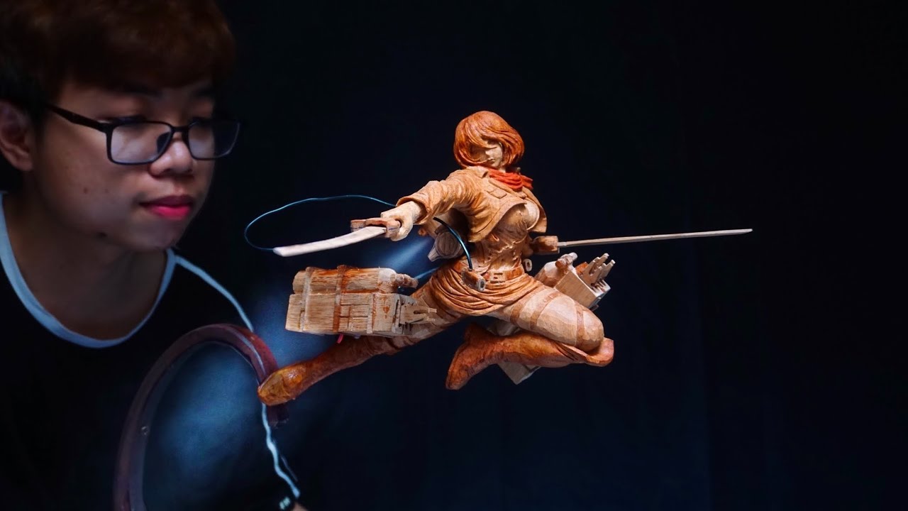 Hoe we Mikasa’s vlucht in hout vastlegden