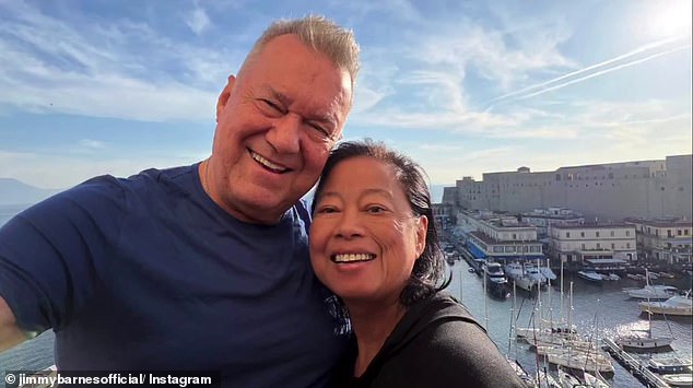 Jimmy Barnes posts happy snaps on an Italian Christmas trip - while his ...