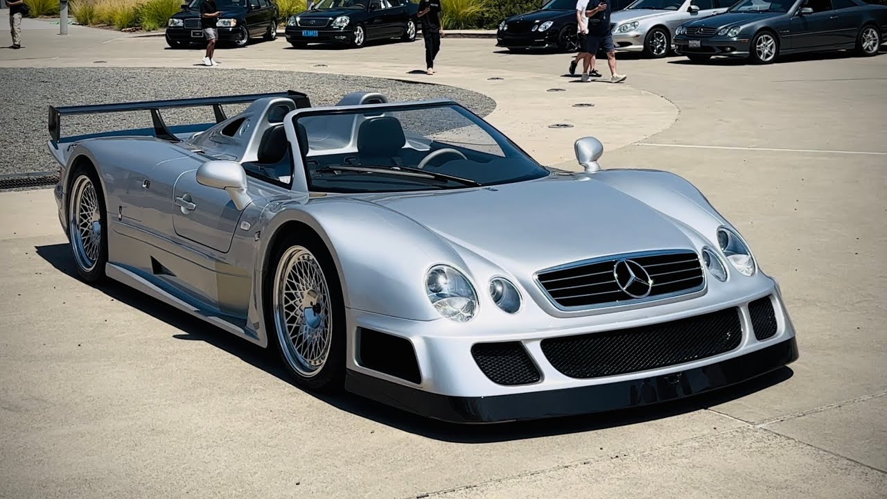 Mercedes-Benz CLK GTR roadster appears