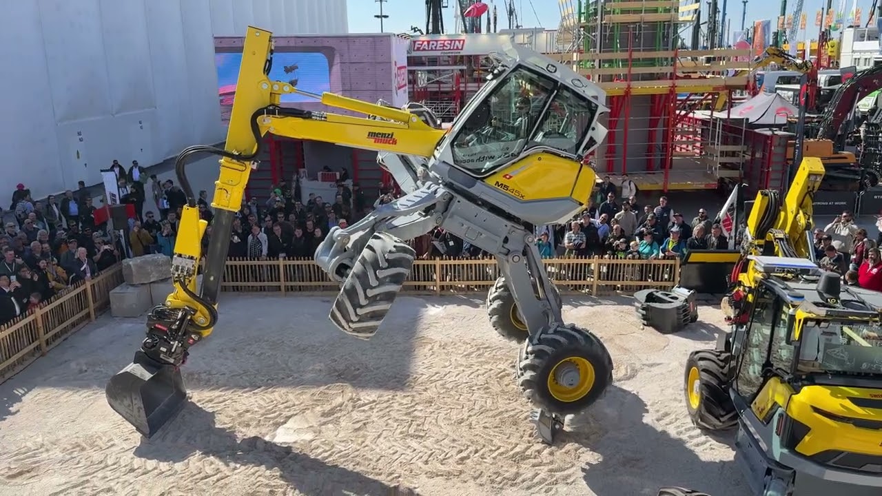 Menzi Muck M545X steals the show at Bauma 2025