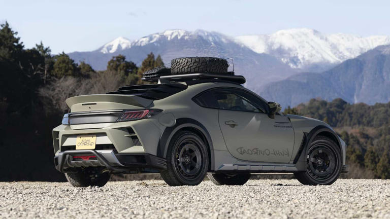 Toyota GR86 gets a cool safari upfit in time for Tokyo Auto Salon