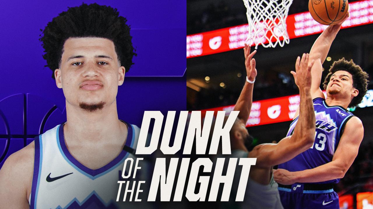 Dunk of the night: Walter Clayton Jr. - Dec. 30