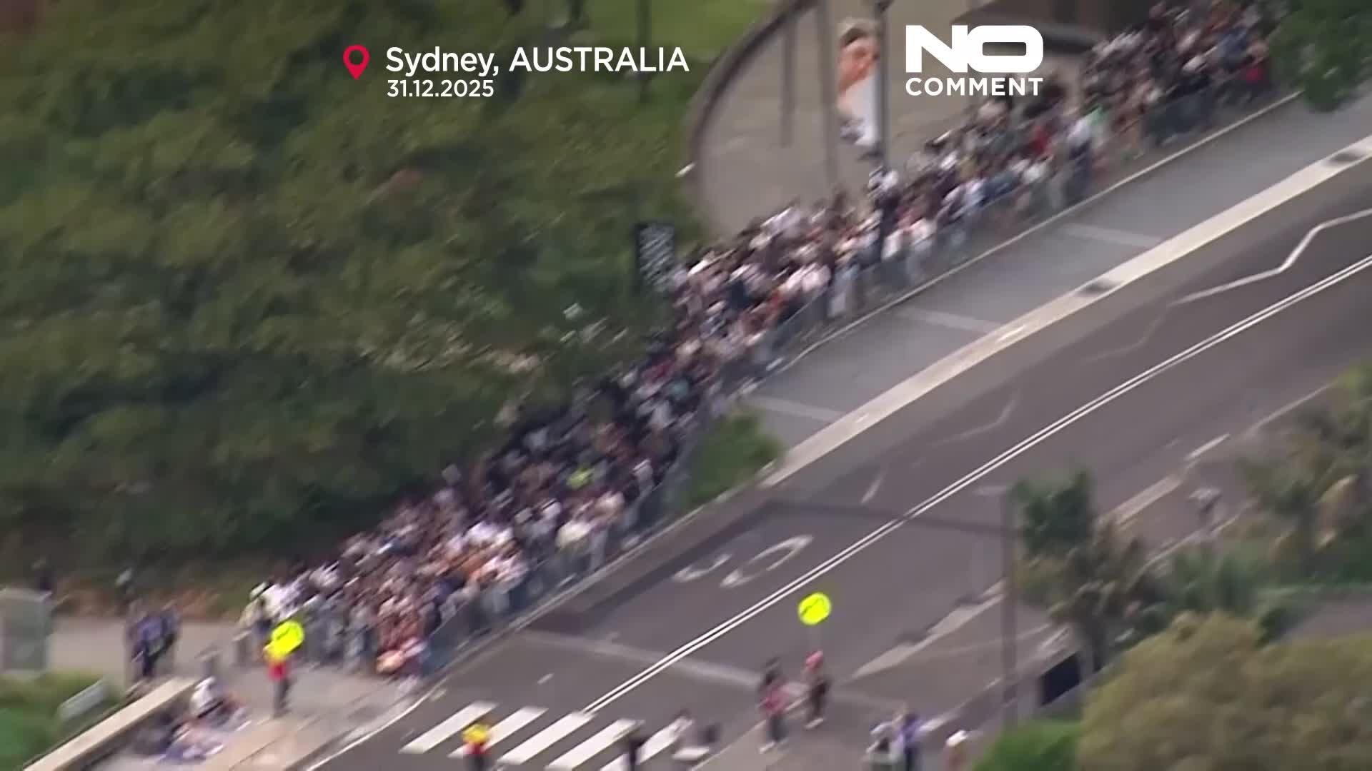 Crowds gather early at Sydney Harbour for New Year’s Eve fireworks