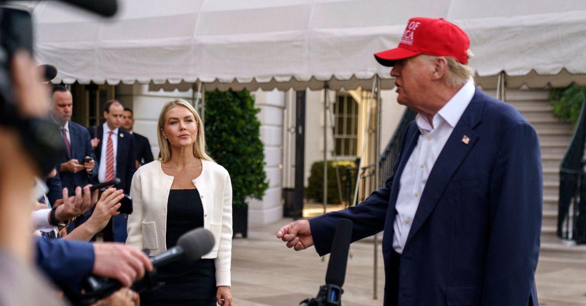 Leavitt says working for Trump impacts her marriage