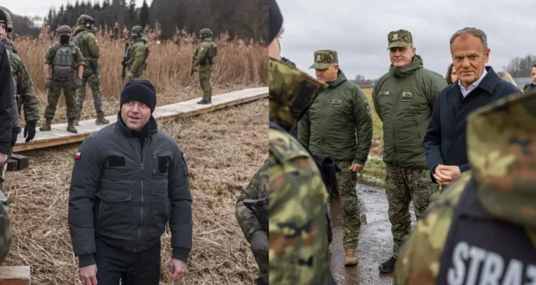 Onet atakuje BBN za zdjęcia z wizyty prezydenta Nawrockiego na granicy ...