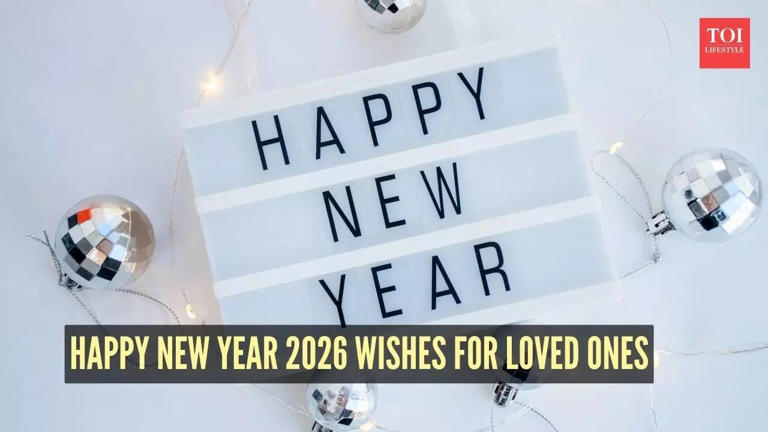 Happy New Year 2026: 70+ wishes, images, greetings card, quotes ...