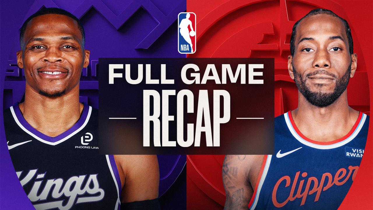Game recap: Clippers 131, Kings 90