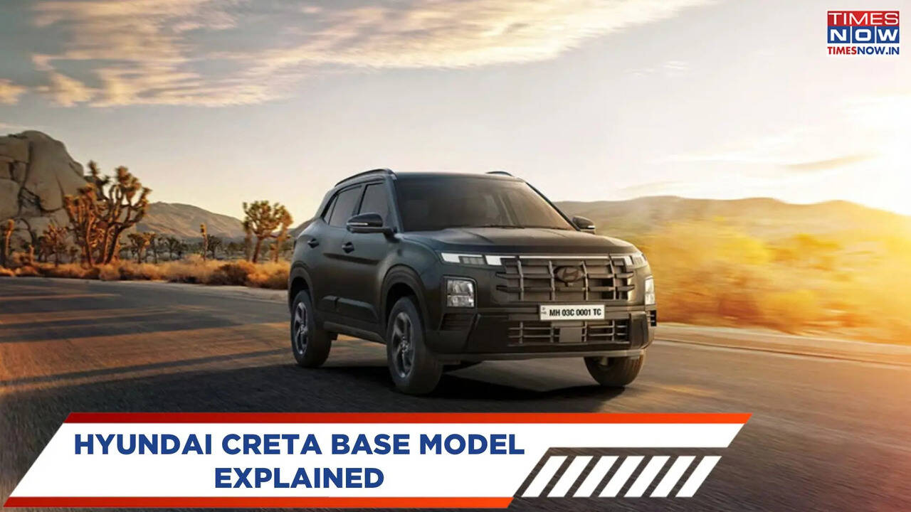 Hyundai Creta base model explained: What you get for Rs 10.72 lakh