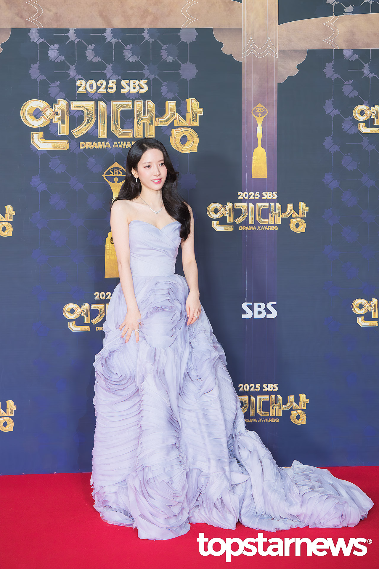 [HD포토] '귀궁' 김지연, '라일락 비주얼' (2025 SBS 연기대상)